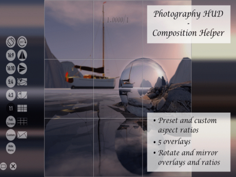 Second Life Marketplace - Photography HUD - Composition Helper
